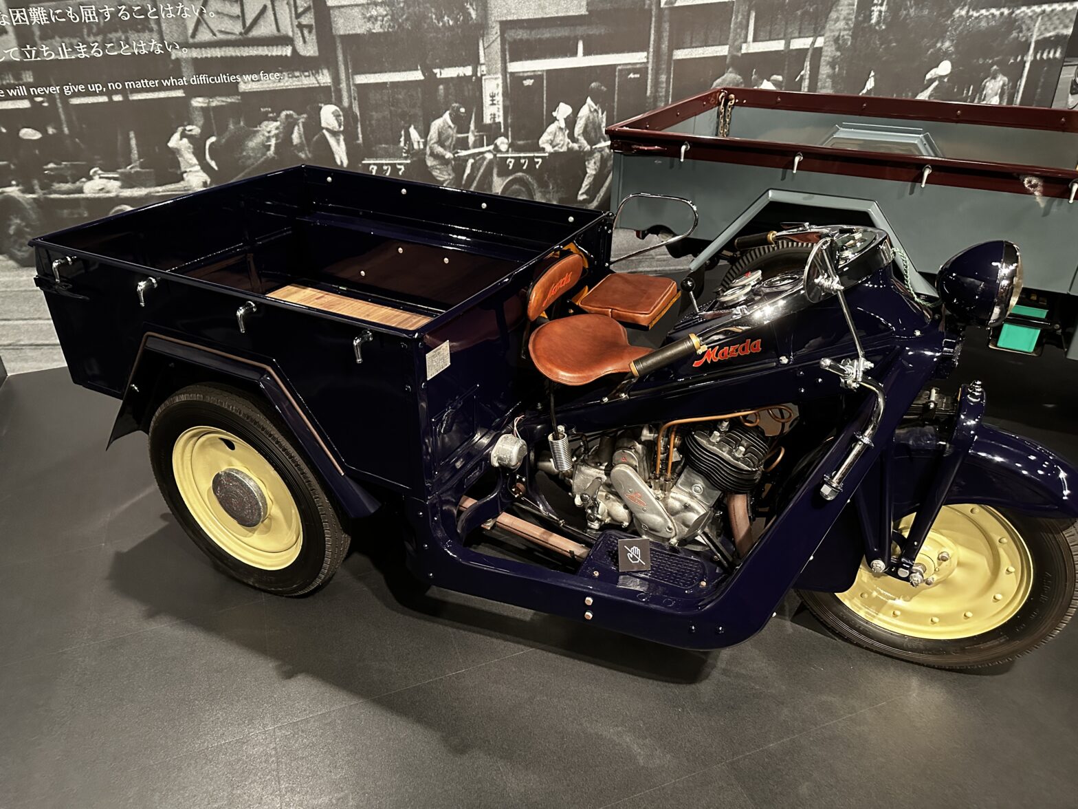 1938 Mazda Type GA Three Wheeled Truck - Japanese Car Fanatic